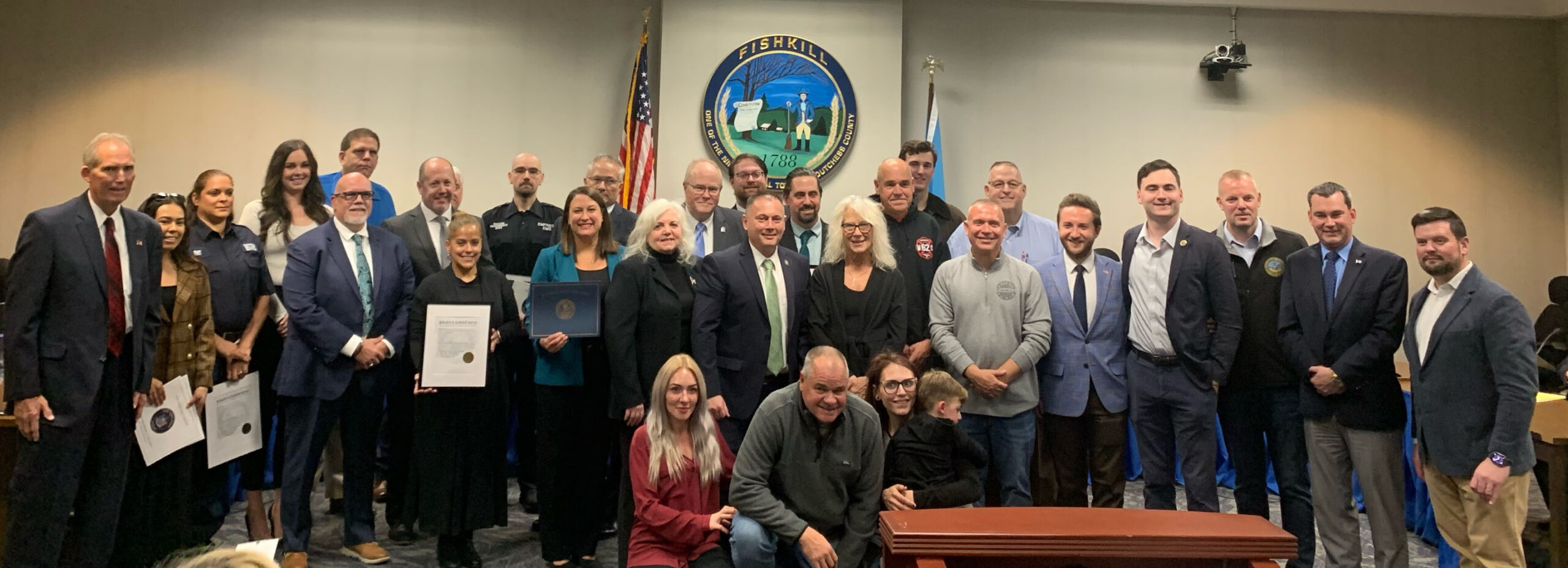 Paramedic, EMT honored for helping save fire chief's life | Empress EMS